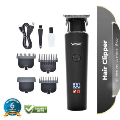 VGR V-937 Professional Rechargeable Electric Hair Trimmer Shaver Shop ...